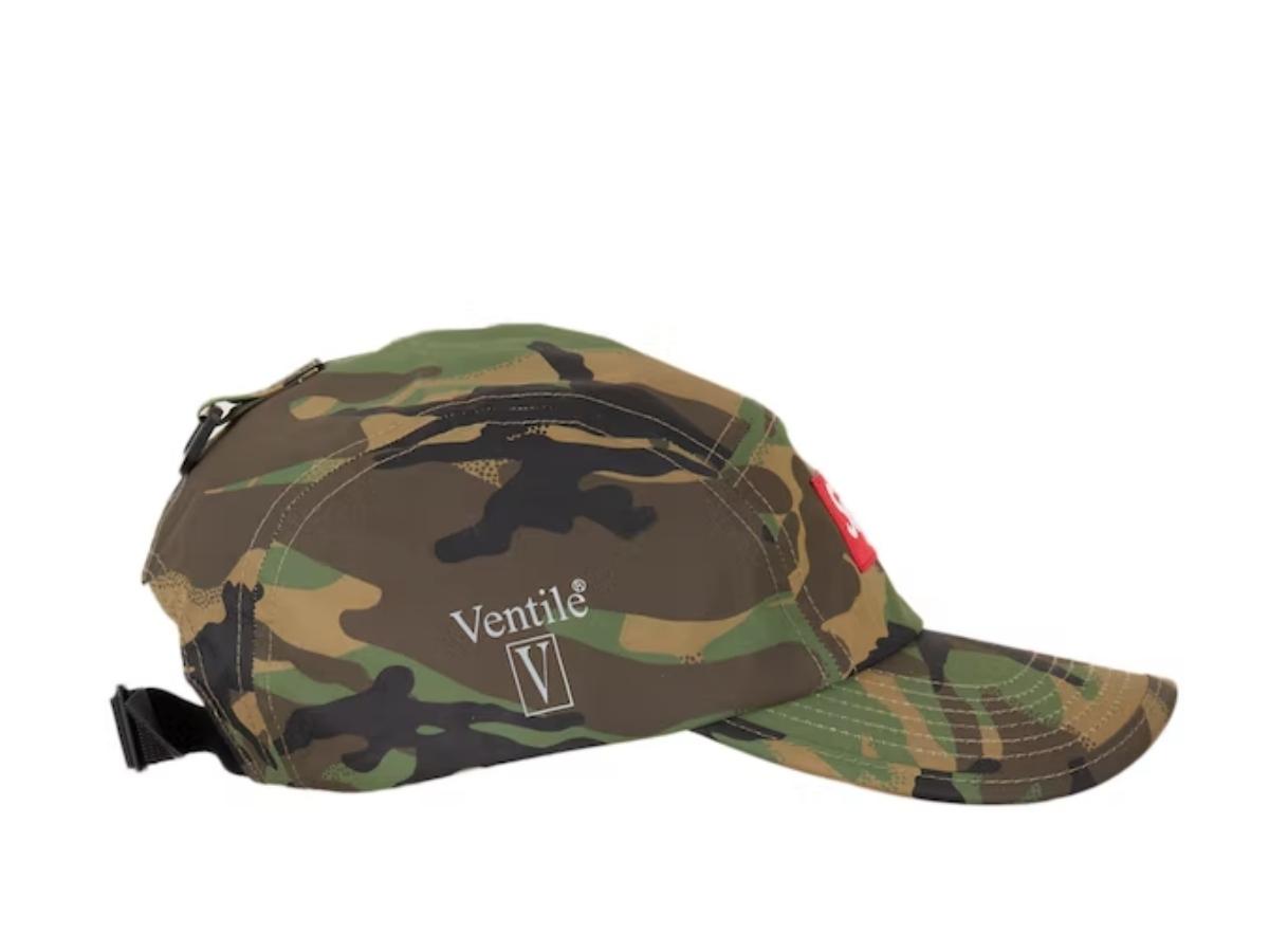 ช้อป Supreme Ventile Camp Cap Woodland Camoของแท้ที่ SASOM
