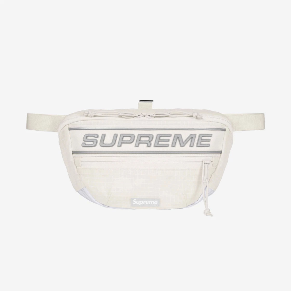 ช้อป Supreme Waist Bag White - 23FWของแท้ที่ SASOM