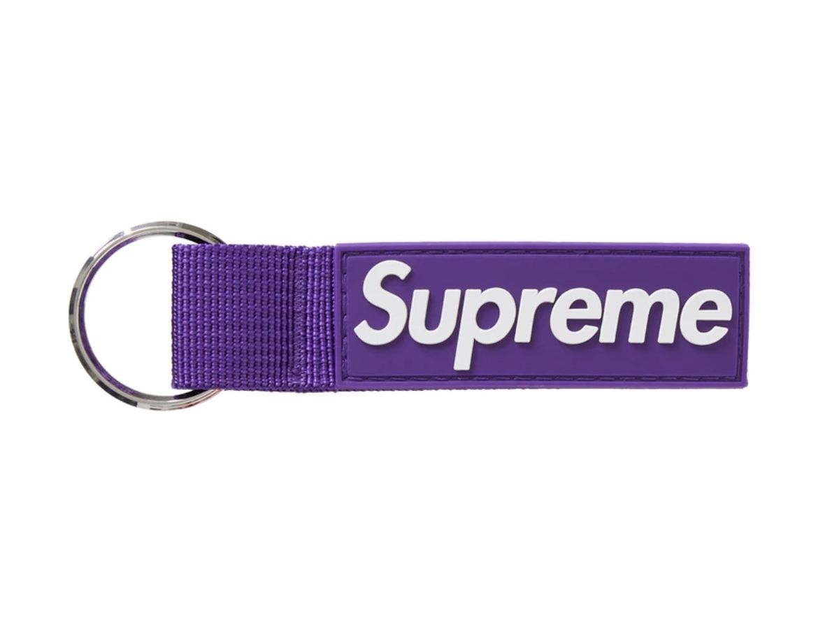 SASOM | เครื่องประดับ Supreme Webbing Keychain Purple เช็คราคาล่าสุด