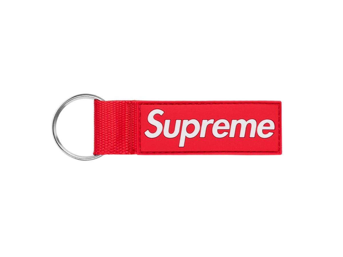 ช้อป Supreme Webbing Keychain Redของแท้ที่ SASOM