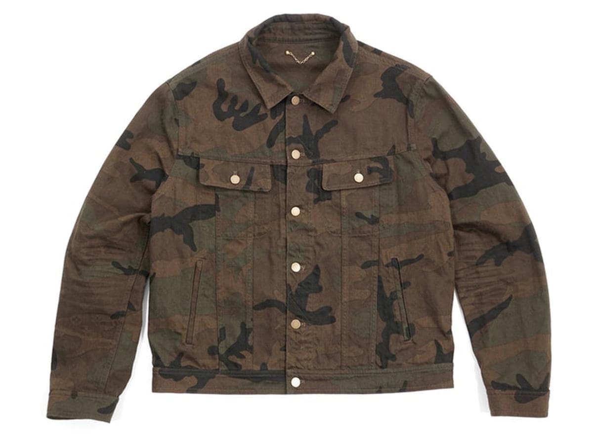 Supreme X Louis Vuitton Jacquard Denim Trucker Jacket