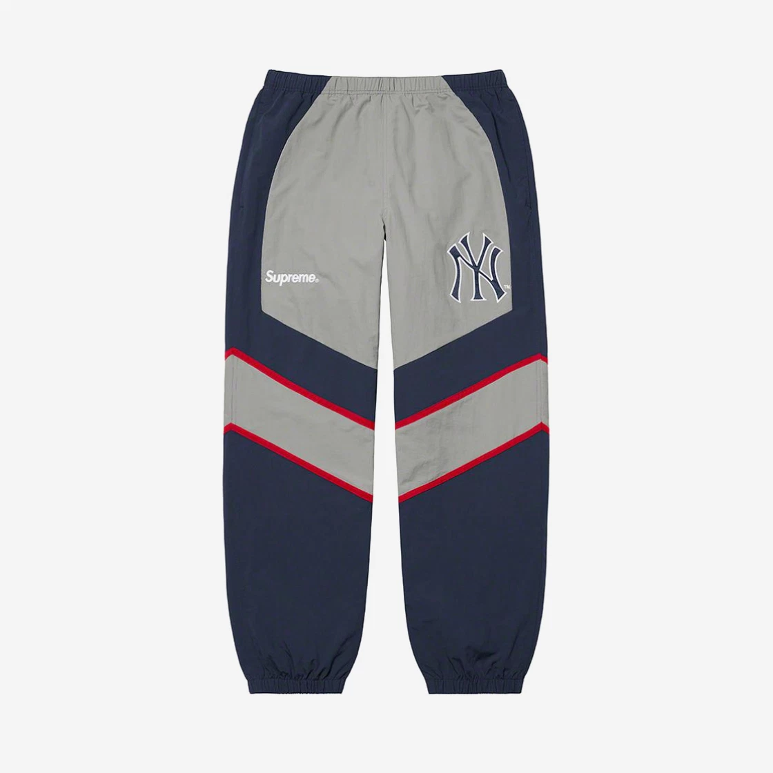 SASOM | เสื้อผ้า Supreme x New York Yankees Track Pants Navy - 21FW เช็คราคาล่าสุด