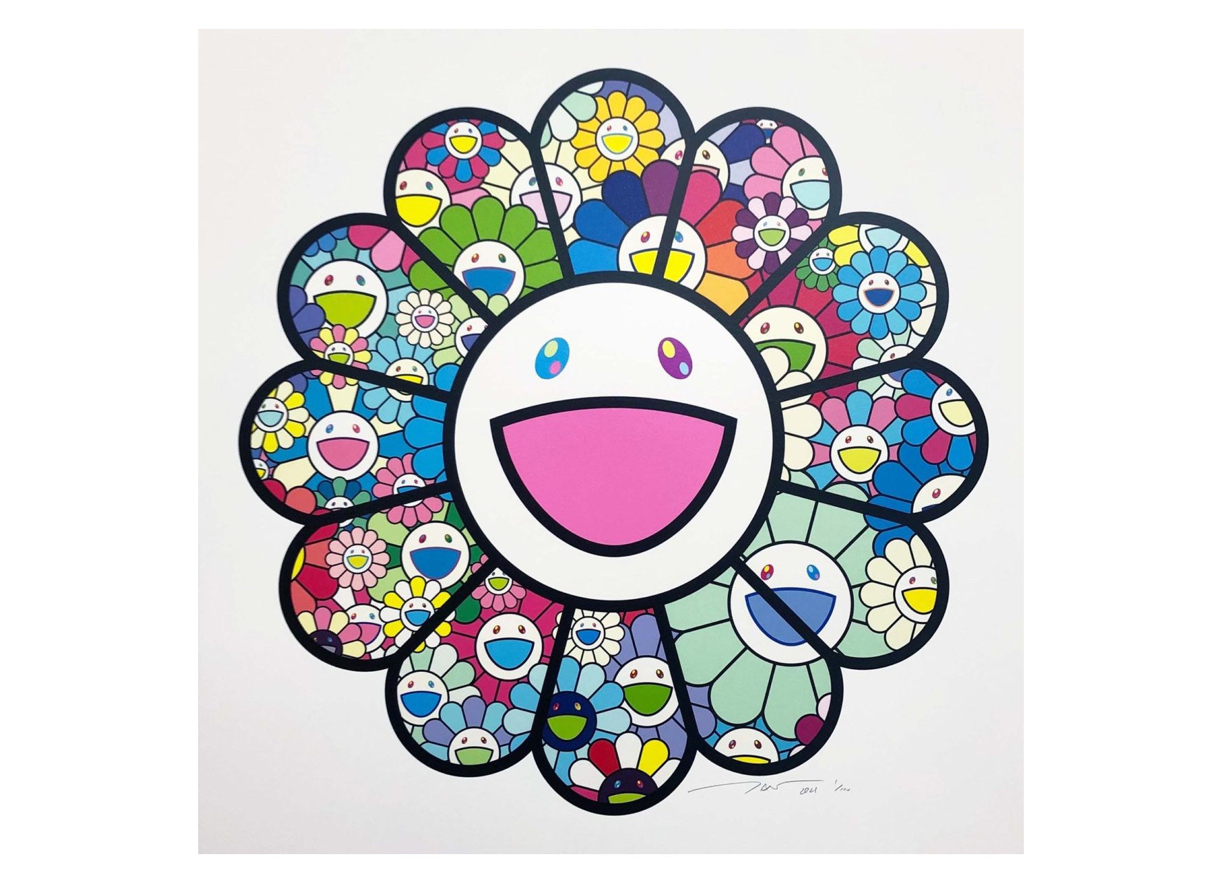 SASOM | ของสะสม Takashi Murakami Entrance Ceremony Print (SIgned ...