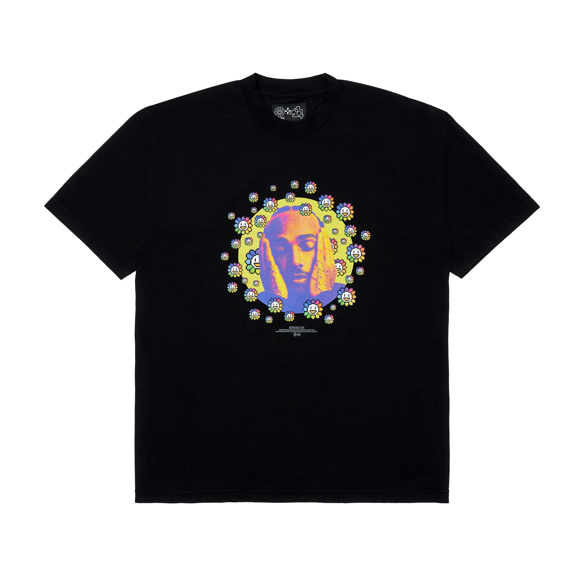 Takashi Murakami Lewis Hamilton Lewis T-shirt Black | ของแท้