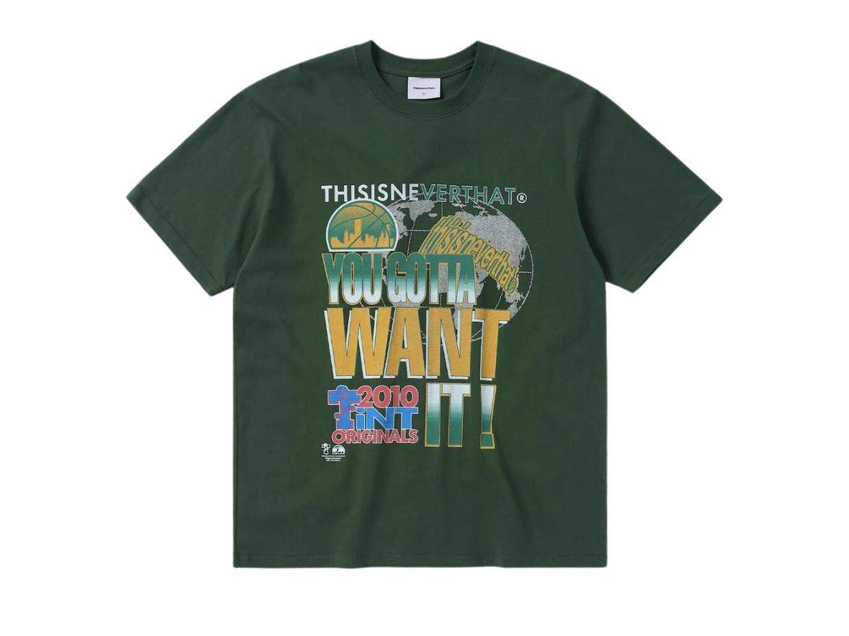 SASOM | เสื้อผ้า thisisneverthat WANT IT Tee Forest เช็คราคาล่าสุด