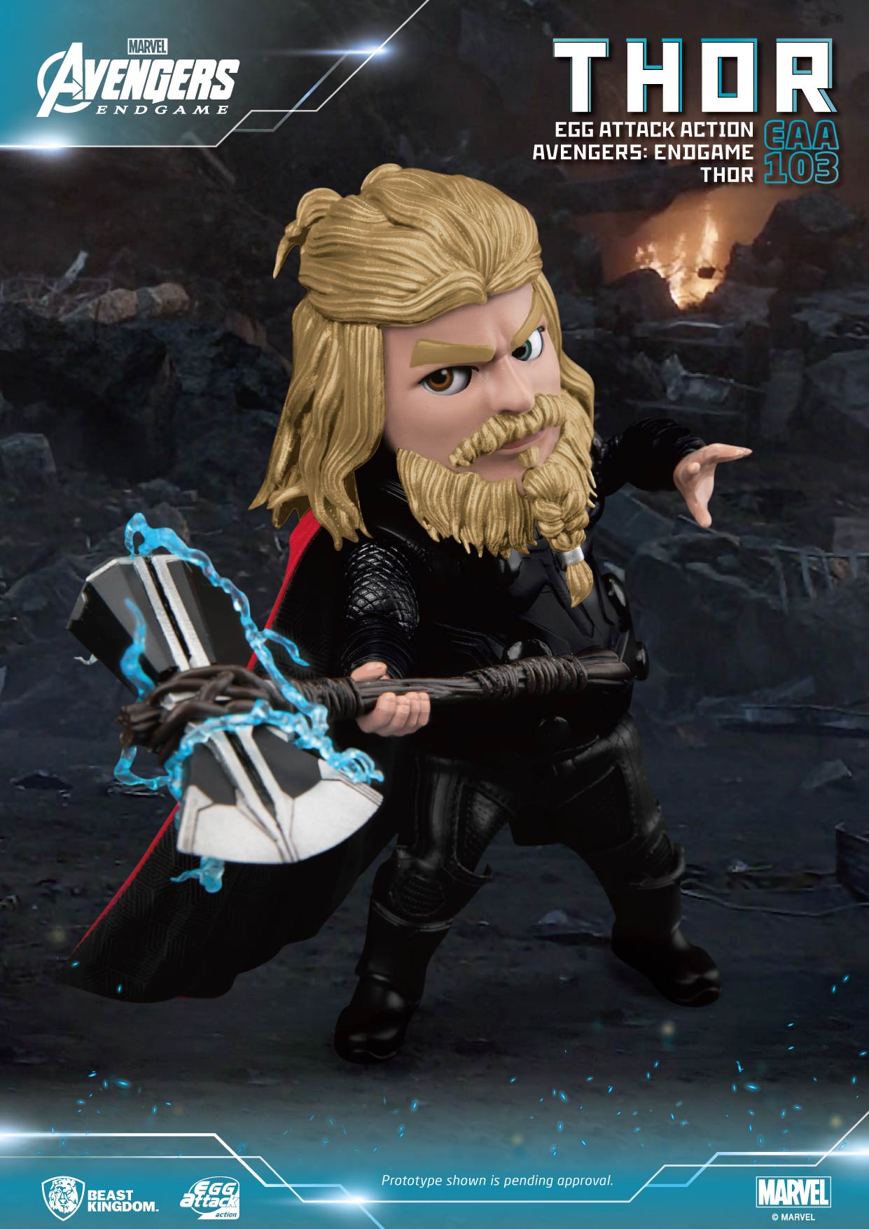 SASOM | ของสะสม Thor| Avenger Endgame (Egg Attack Action) เช็คราคาล่าสุด