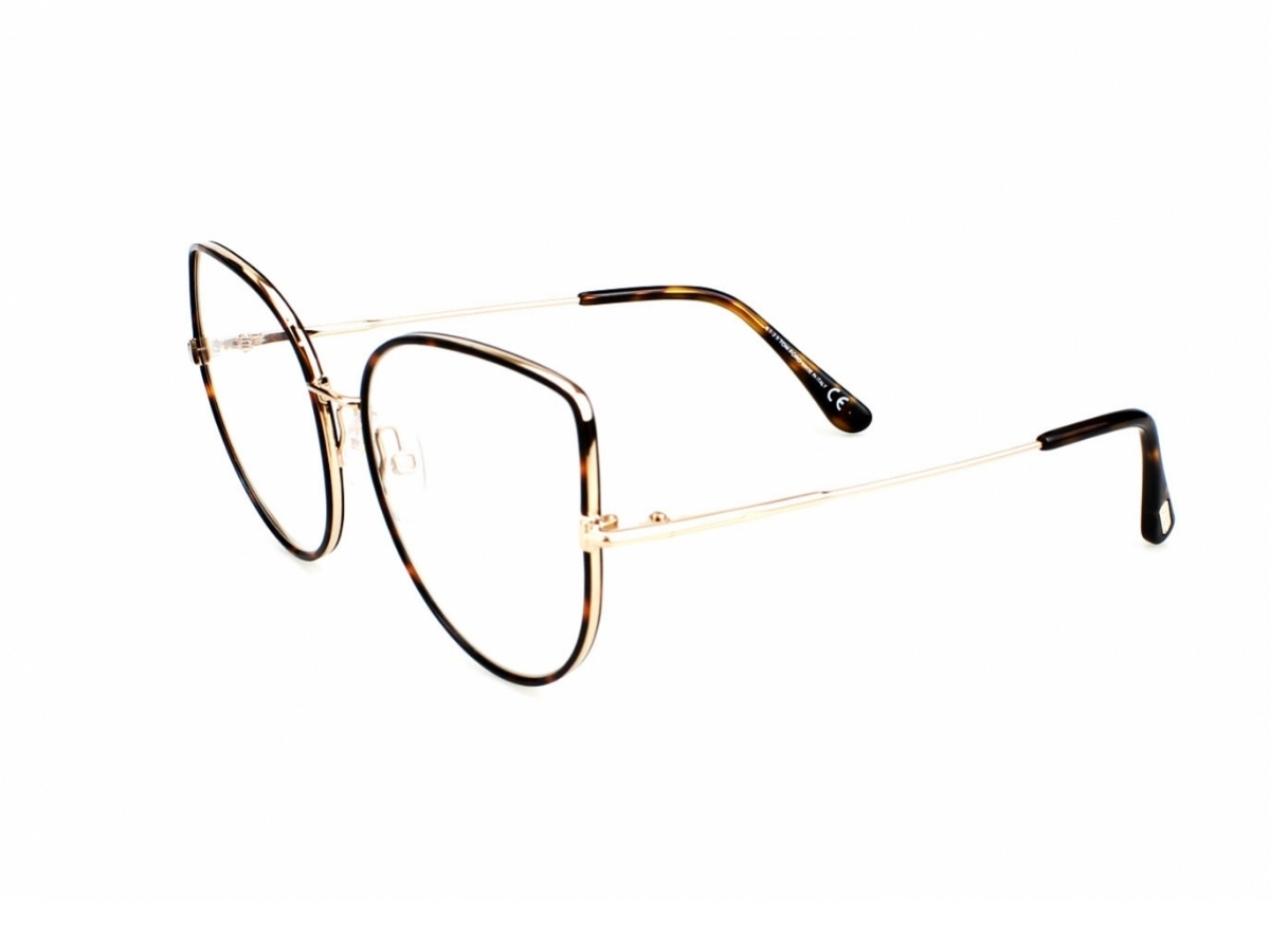 SASOM | เครื่องประดับ Tom Ford TF-5614-B-052-55 Glasses In Havana ...