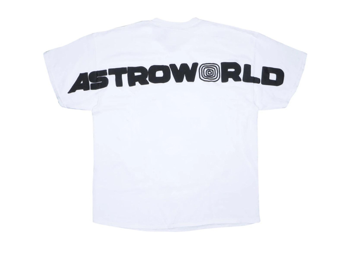 SASOM | apparel Travis Scott Around The World Tee White Check the ...