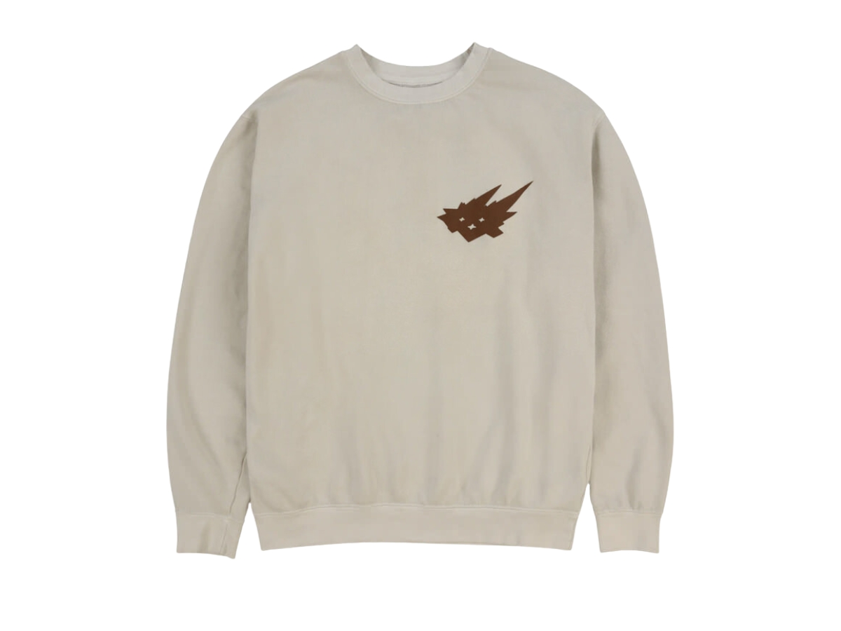 Travis Scott Cacti Mono Heritage Crewneck Grey | ของแท้