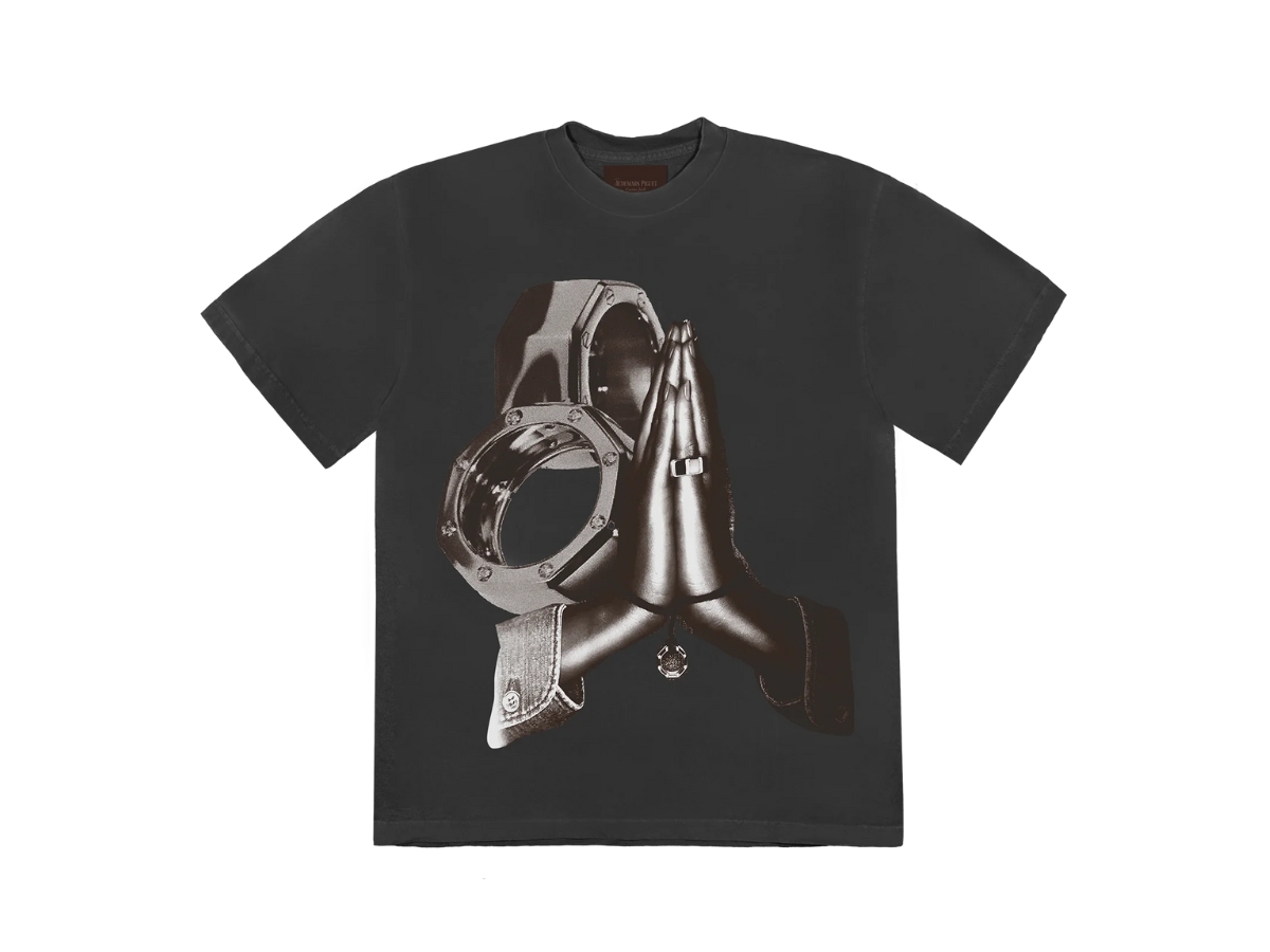Buy Travis Scott CJ X AP Collage Tee Grey | SASOM