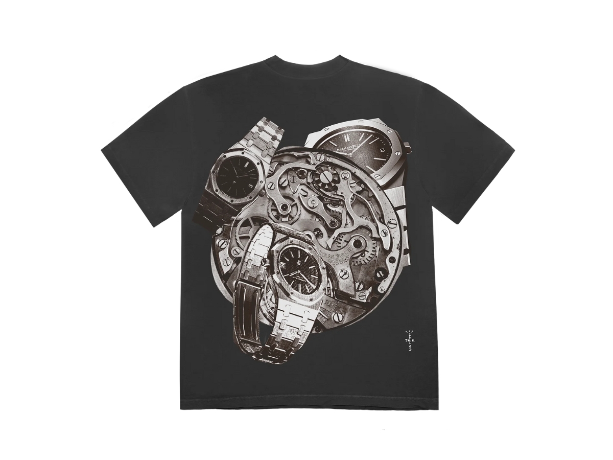 Buy Travis Scott CJ X AP Collage Tee Grey | SASOM