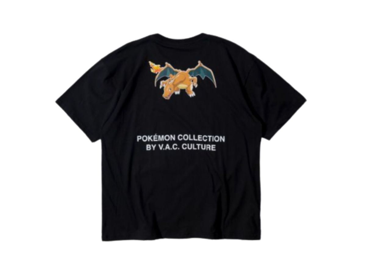 V.A.C. Culture Pokemon Lizardon Oversize T-Shirt Black