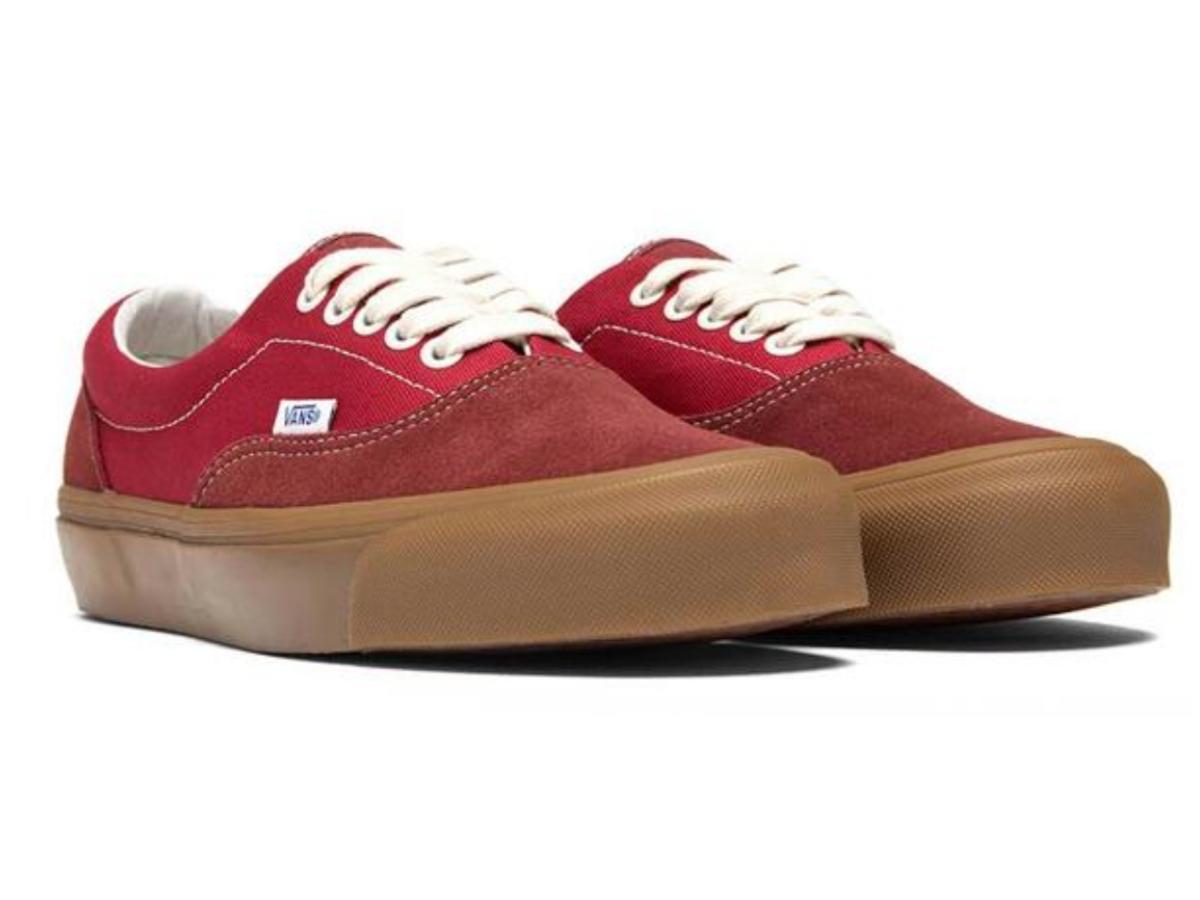 Vans Vault OG Era LX Madder Brown Jester Red | SASOM
