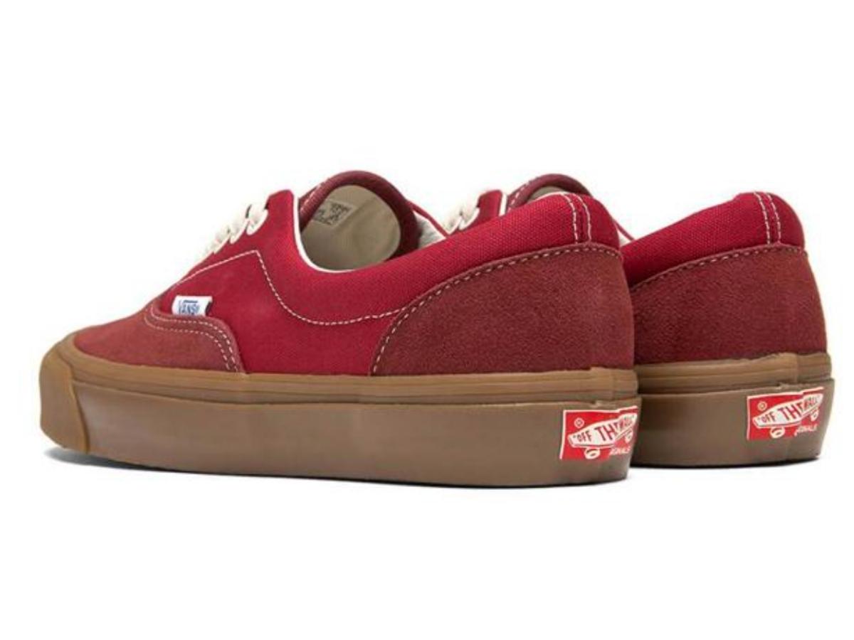 Vans Vault OG Era LX Madder Brown Jester Red | SASOM