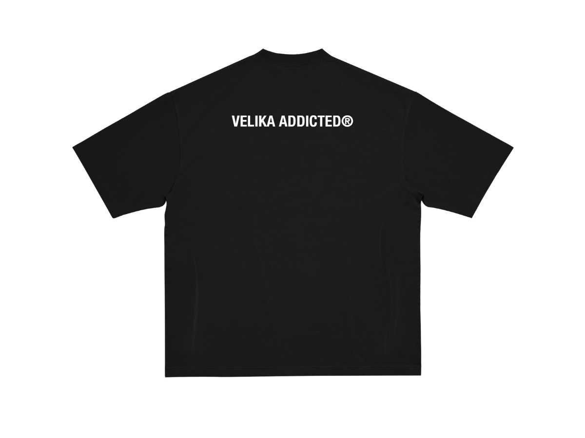 Velika Logo Oversize T-Shirt Black Shop Authentic at SASOM