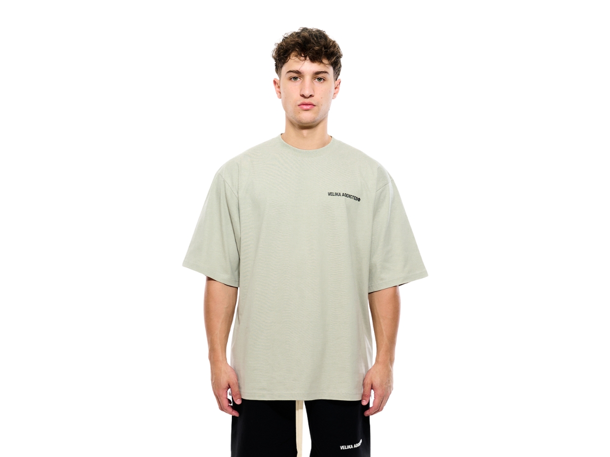 Velika Logo Oversize T-Shirt Jetgrey Shop Authentic at SASOM