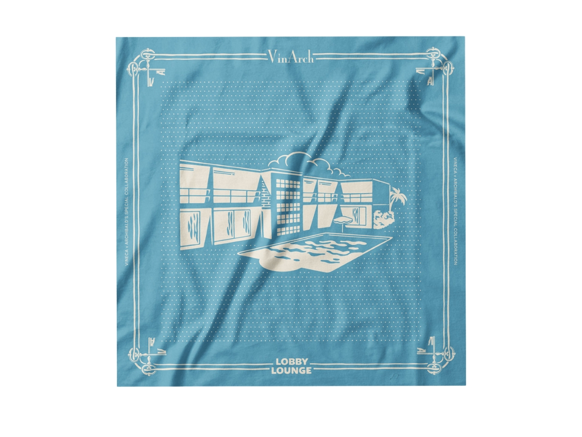 ช้อป VinArch’s Scarf Blueของแท้ที่ SASOM