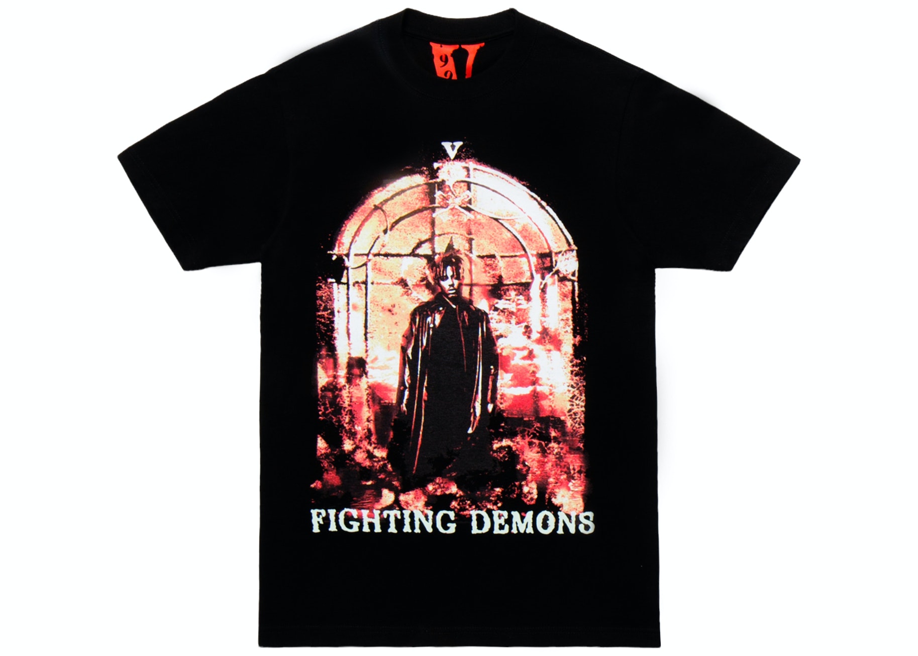 ช้อป Juice Wrld x Vlone Demon T-shirt Blackของแท้ที่ SASOM